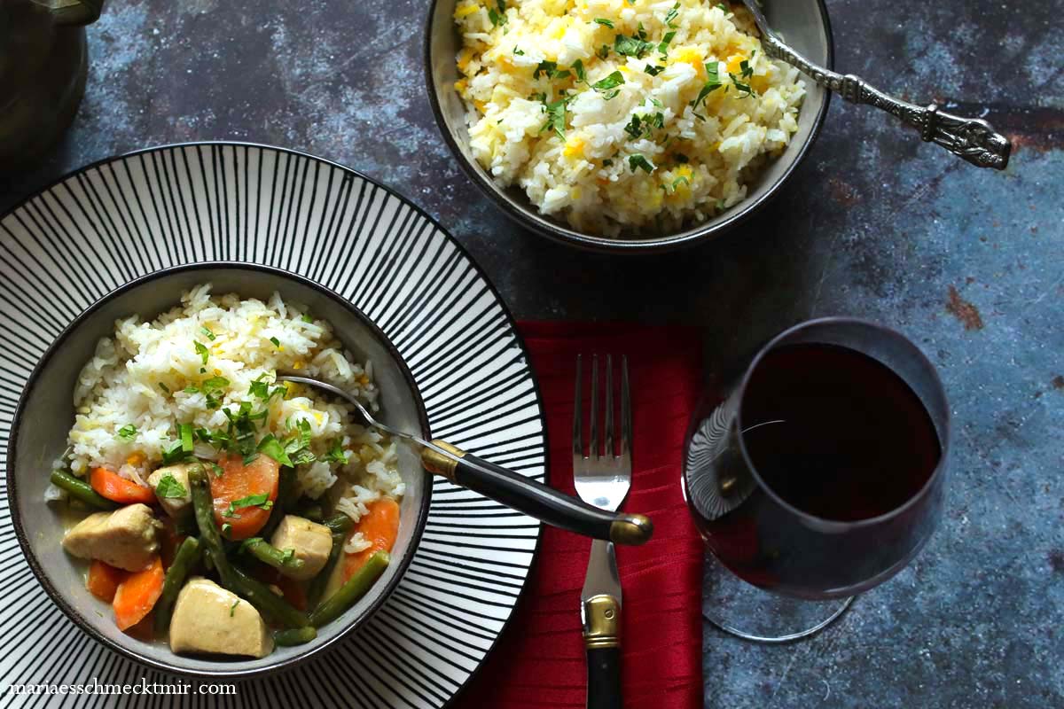 Chicken Curry mit Bohnen - super einfach und so gut!