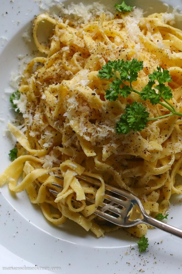 Pasta al Limone - Pasta mit Zitronensauce