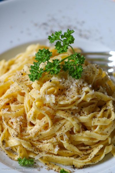 Pasta al Limone - Pasta mit Zitronensauce