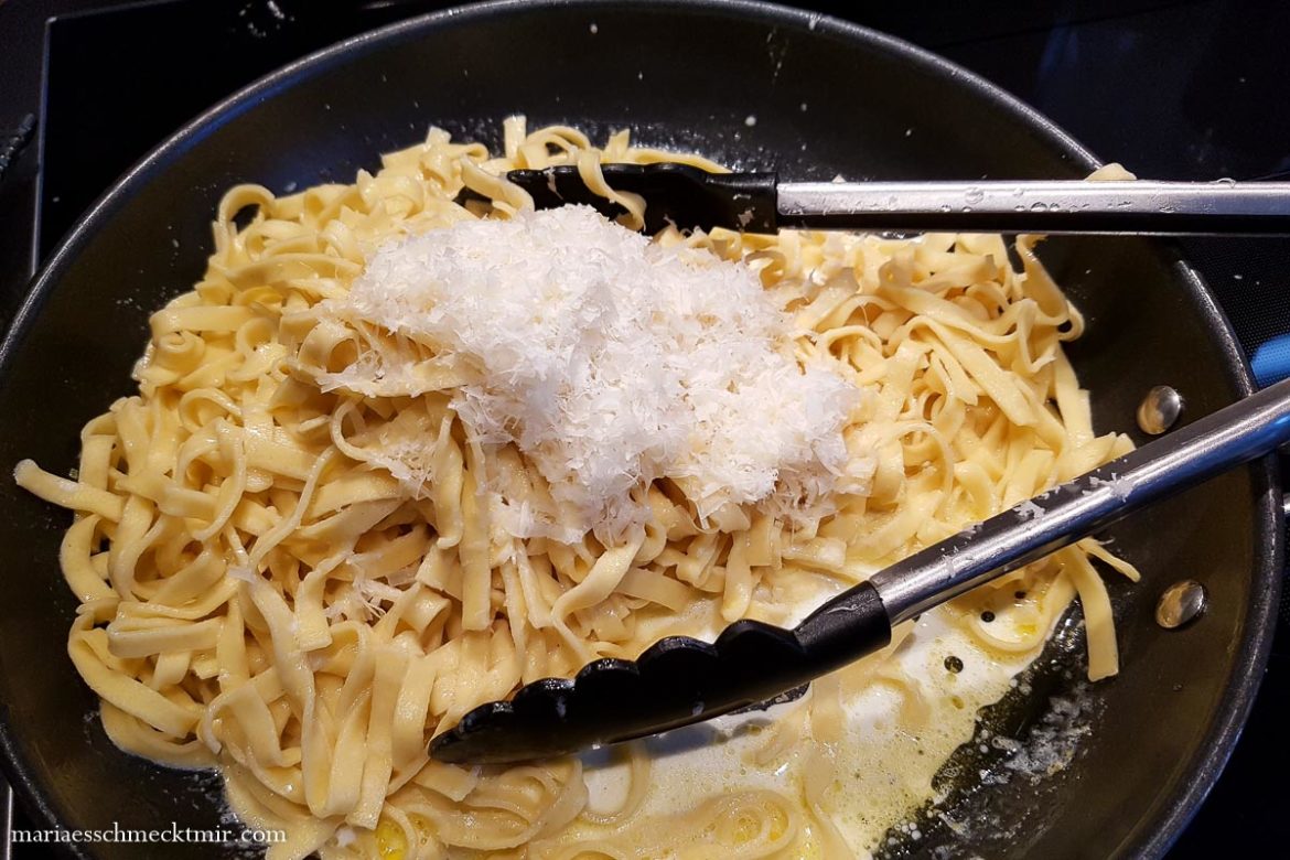 Pasta al Limone - Pasta mit Zitronensauce