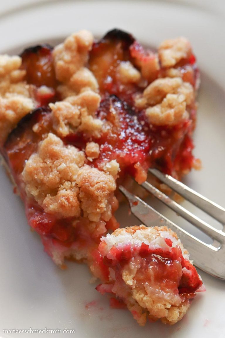 Luxus Zwetschgenkuchen Quark L Teig Mit Streusel Bilder