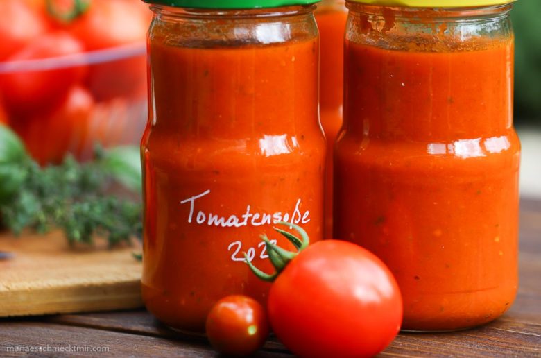 Tomatensoe Thermomix Einkochen