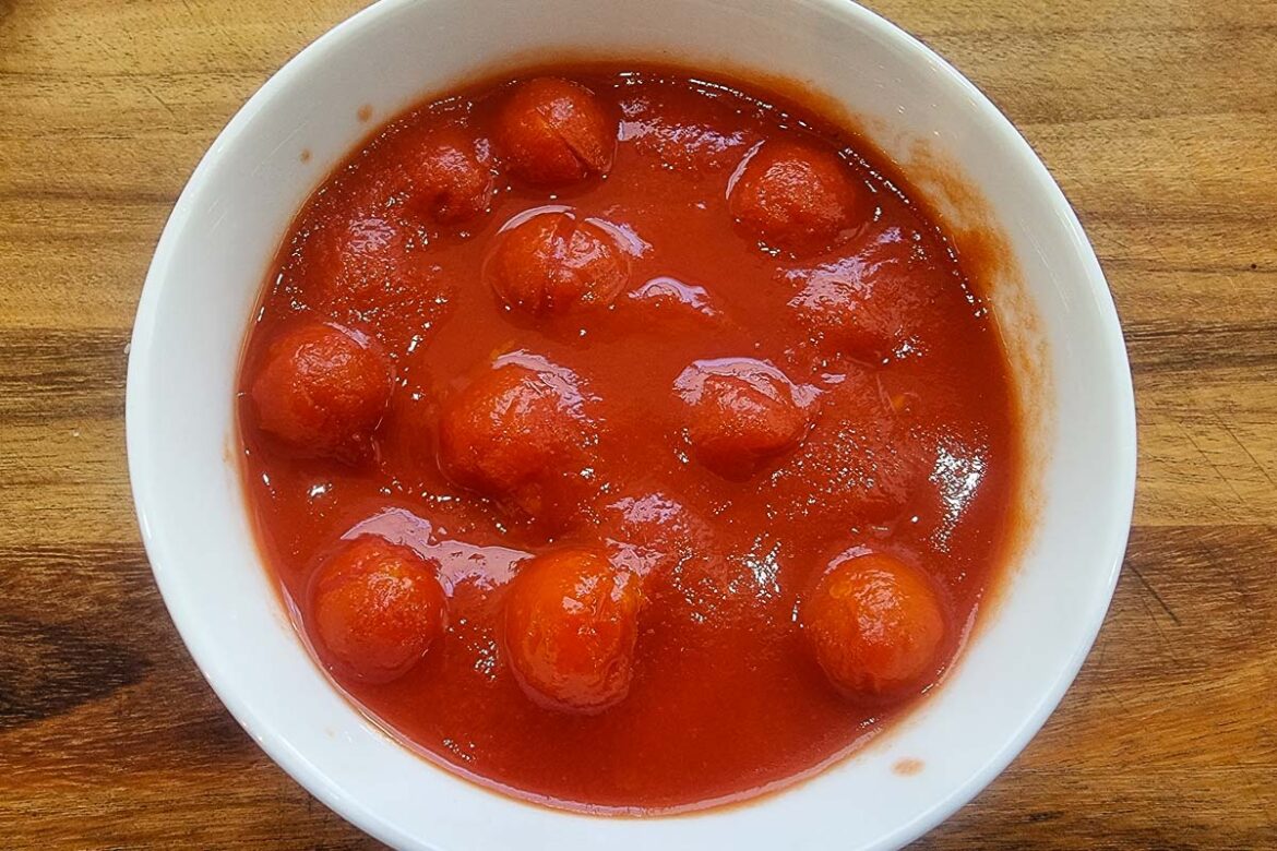 Die beste Tomatensauce aus Dosentomaten