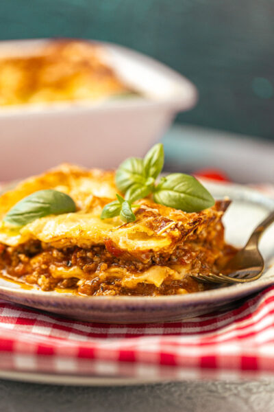 Lasagne Rezept - klassisch mit Béchamelsauce