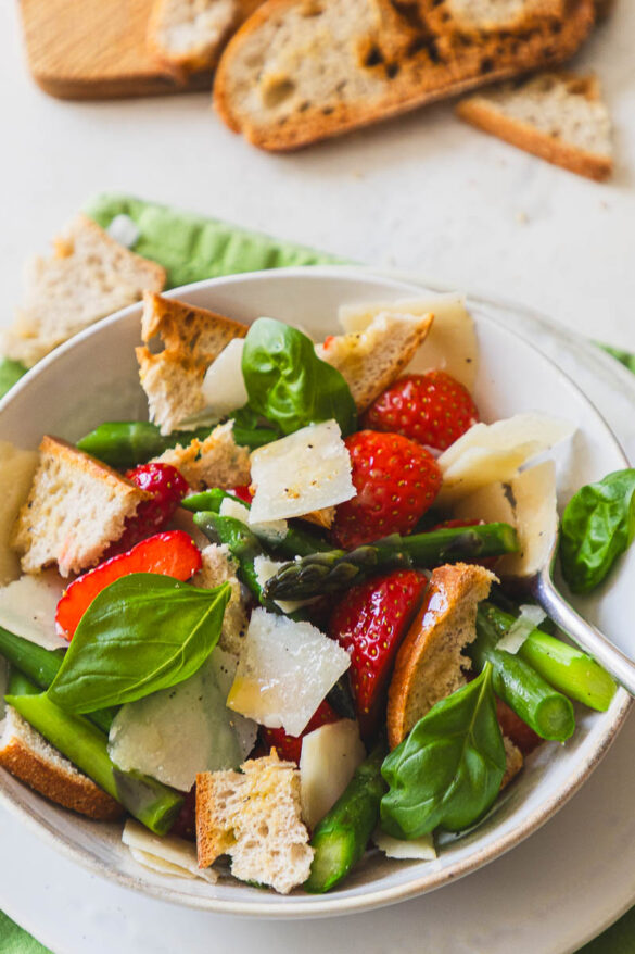 Spargelsalat Mit Brot