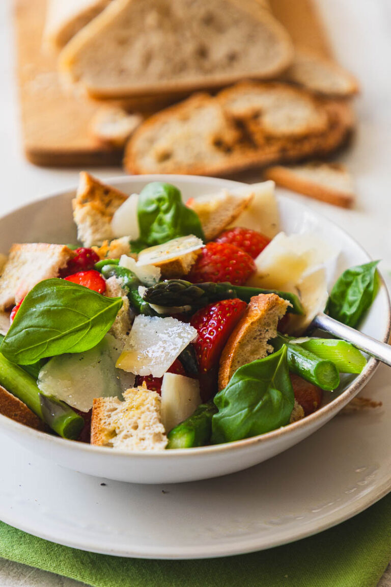 Spargelsalat Mit Brot